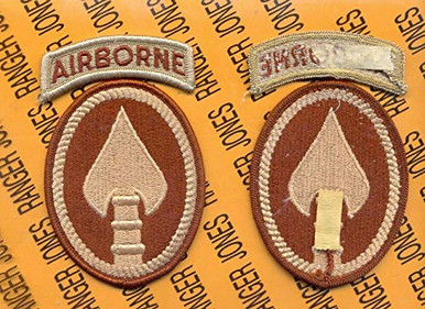 US Special Operations Command Airborne USSOCOM Desert DCU Patch m e ...