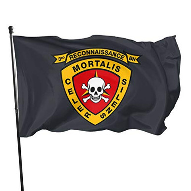 3rd Recon Battalion USMC V2 Marine Flag 3x5 Ft Foot Polyester Outdoor ...
