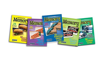 Stages Learning Set of Picture Memory Card Real Photo Concentration ...