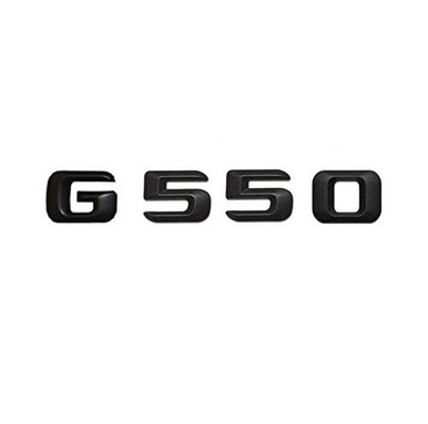 DuoMai Matt Black G 550 inch Car Trunk Rear Letters Words Number Badge ...