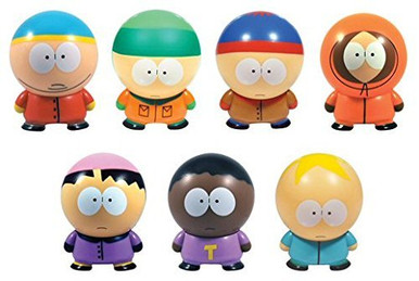 South Park Buildable Figurines Set of 7 Collectibles 2 1 4 inch size ...