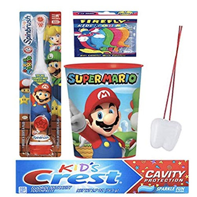 Super Mario Brothers inch Gamer inch 3pcs. Bright Smile Oral Hygiene ...