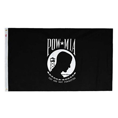 WINBEE Embroidered POW MIA Flag 2x3 Ft_ Exclusive Strongest 300D Nylon ...