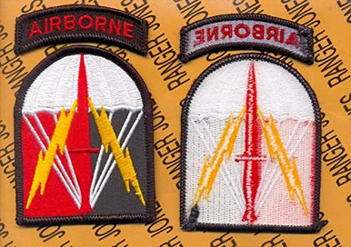 US Army 528th Special Operations Sustainment Brigade Airborne Patch m e ...