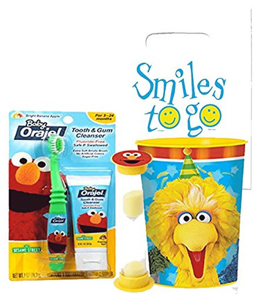 Sesame Street Elmo and Friends Toddler Training Oral Hygiene Bundle ...