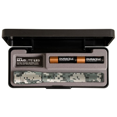 Maglite Mini LED 2-Cell AA Flashlight in Presentation Box, Universal ...