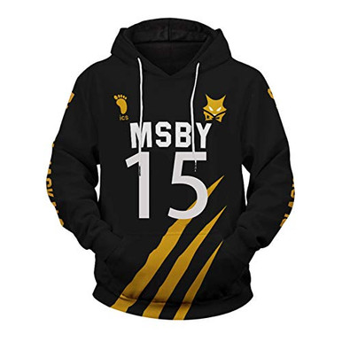 Yewei Japanese Hot Anime Haikyu Cosplay 3D Digital Printing Yellow ...