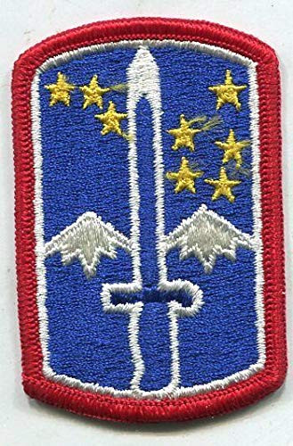 US Army 172nd Infantry Brigade Color Dress Uniform Patch m e ...
