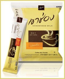 Khao Shong Thai Instant Coffee Mix Powder 3 in 1 Condensed Milk Free ...