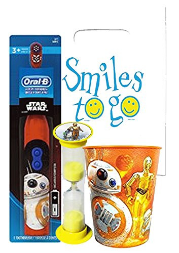 Star Wars BB8 Inspired 3pc Bright Smile Oral Hygiene Bundle! Turbo ...