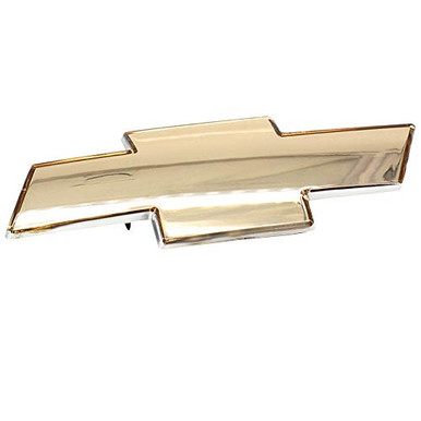 Gold Front Grille Bowtie Emblem 3D Badge Logo Decal Fits for Chevy ...