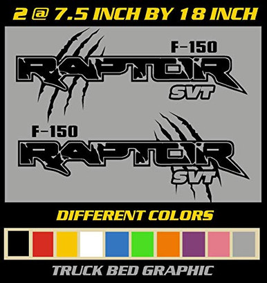 6 to 8 Year Outdoor Life Set of Two Ford F_150 Raptor SVT Claw Truck ...