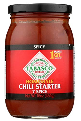 Tabasco Seven Spice Chili Spicy Chili Starter_ 16 oz. _Pack of 3_ by ...