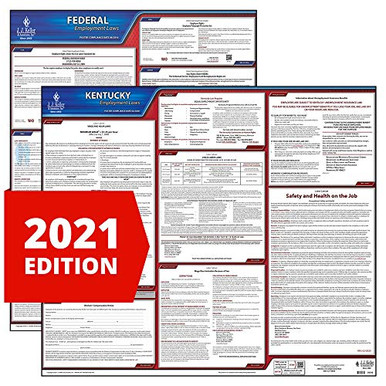 2021 Kentucky State and Federal Labor Law Poster Set _English_ KY State ...