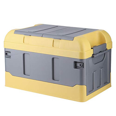 Car Trunk Storage Box_ 45L Plastic Collapsible Car Storage Case ...
