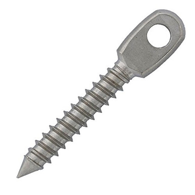 5 16 inch x 1_1 2 inch Stainless Steel Eye Tab Bolt with 1 4 inch Bore ...