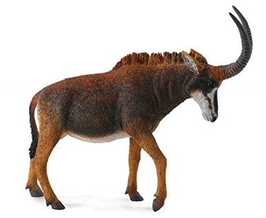 CollectA Wildlife Giant Sable Antelope Female Toy Figure _ Authentic ...