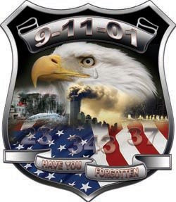 Special Edition Have you Forgotten 911 Memorial Police Officer Badge ...