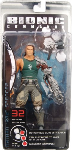NECA Bionic Commando 7 inch Action Figure - Warehousesoverstock