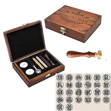 Vintage Alphabet Initial J Wax Seal Sealing Stamp Sealing Wax Sticks ...