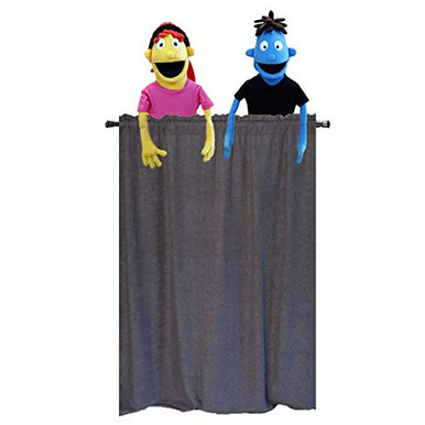 Doorway Puppet Theater for kids_ Portable Puppet Stage ...