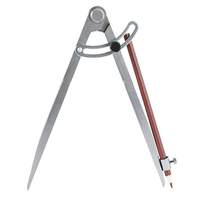 UNI9UE Professional Woodworking Compass with Wing and Pencil Holder ...