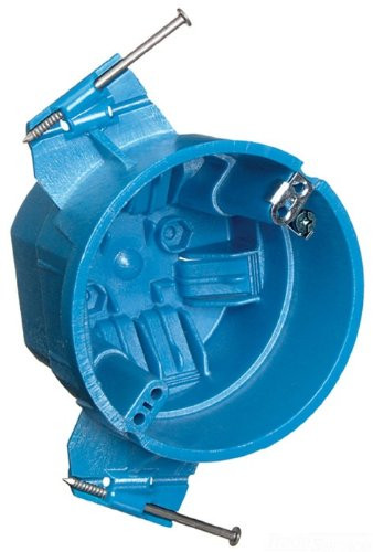 Carlon BH525P Ceiling Fan Box Round New Work 4-Inch Diameter by 3-Inch ...