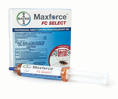 Maxforce FC Select Roach Killer Bait Gel - 1 Box (4 x 30 Gram Tubes ...