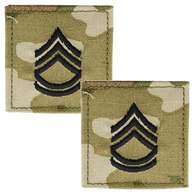 Ira Green Army Rank SFC Sergeant First Class OCP Patch - Pair ...