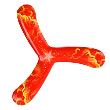 Triangle Boomerang Outdoor Recreational Boomerangs Toys Children ...