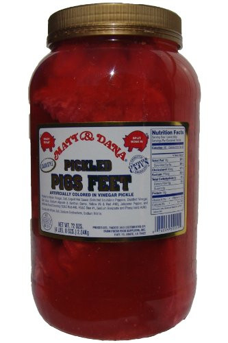 Cajun Style Pickled Pig s Feet - Gallon by Matt and Dana ...