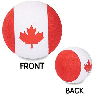 Tenna Tops Canadian Canada Country Flag Car Antenna Topper Rear View ...