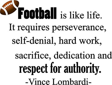 Epic Designs Football is Like Life. It Requires Perseverance self ...