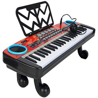 ?US Stock?KanLin Music Piano Keyboard 49 Keys Multifunction Beginner ...