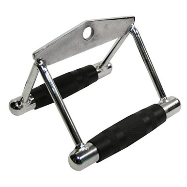 Valor Fitness MB-4 Triangle Chest Pull Bar Cable Attachment with Rubber ...