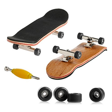 Tangc Mini Skateboard Toys - 1 x Mini Skateboard Toys Finger Board with ...