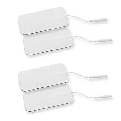 Large Tens Unit Pads Patches 2 inch x 4 inch Replacement Rectangular ...