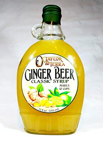 Ginger Beer Soda Syrup by Taylor and Terra- A robust and spicy ginger ...