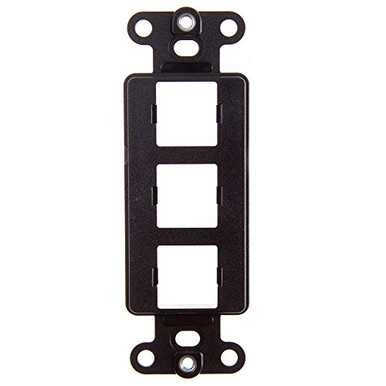 Commscope M108FR3-003 M108 Three-Port Flush Mounted Modular Mounting ...