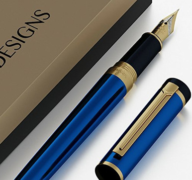 Dryden Luxury Fountain Pen [MYSTERIOUS BLUE] | Modern Classic Limited ...