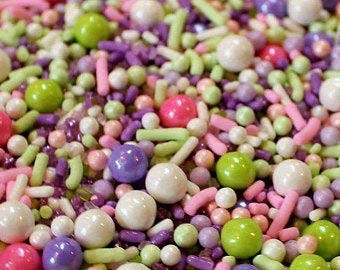 Spring is in the Air Confetti Mix Edible Sprinkles 8 Oz Festive ...