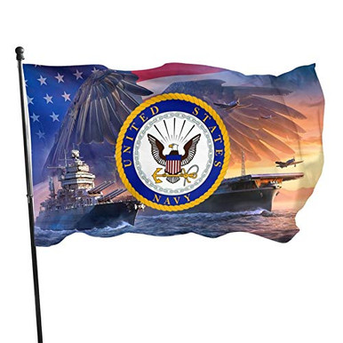 Us Navy Department Seal Flag United States Navy Veteran Flag 3x5 Ft ...