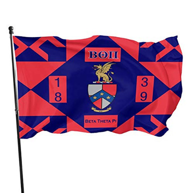 OVX Beta Theta Pi 3x5 Foot Flag Outdoor Flags 100 percent Single-Layer ...