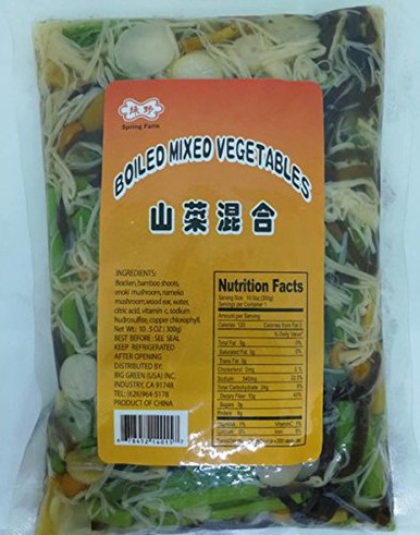 Spring Farm Boiled Mixed Vegetables 300g - Warehousesoverstock