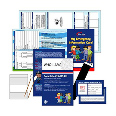 Child ID Kits Plus Fingerprint and DNA Samples -5 Pack ...