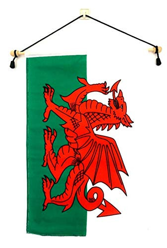 Wales 12 inchx18 inch Polyester Wall Banner Flags 12 x18 Welsh Wall or ...