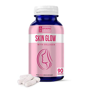 Glowing Skin Supplement with Collagen by Ahana Nutrition - Skin ...