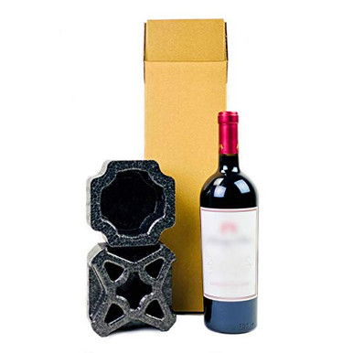Sustainable Universal Wine Bottle Shipping Box Packaging FedEx UPS ISTA ...