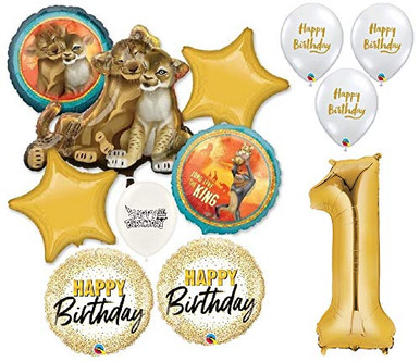 The Ultimate Lion King Simba Theme Happy Birthday Party Bouquet of ...