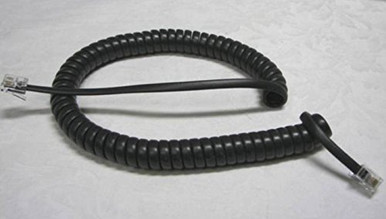 Charcoal -aka Black or Dark Gray- 9 Ft Handset Cord Compatible with ...